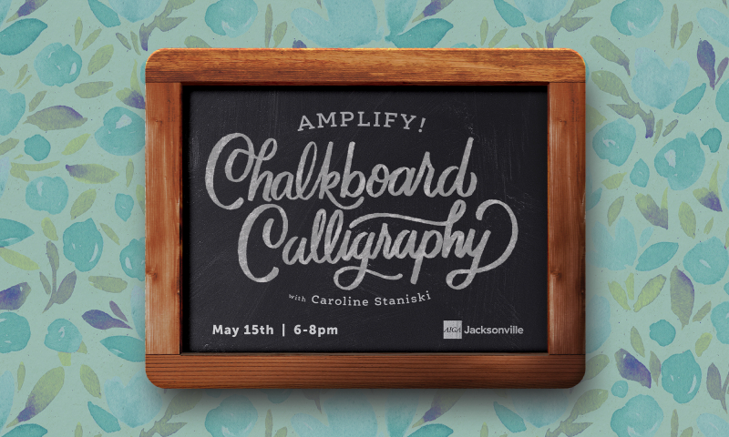 Amplify! Chalkboard Calligraphy Workshop with Caroline Staniski - AIGA ...